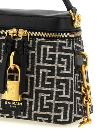 Balmain Pulse Top Handle Bag - Black
