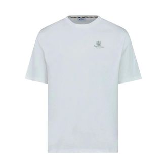 Aquascutum Homme, Tops, Blanc, Taille: S T-Chemises