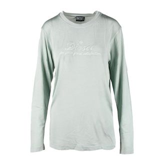 Diesel Femme, Tops, Vert, Taille: 36 FR T-Chemises