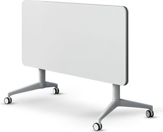 Generic Klappbarer Konferenztisch, mobiler B&uuml;rotisch mit ger&auml;uschlosen Rollen - moderner rechteckiger Tisch f&uuml;r Besprechungen und Schulungen
