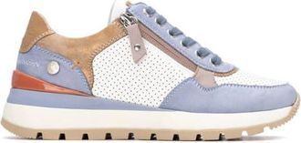 Refresh Sneakers Femme Bleu Jean - Chaussures Confortables et polyvalentes - Mode d&eacute;contract&eacute;e - Mod&egrave;le 17512602 (Taille37)