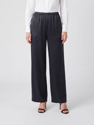 By Malene Birger Pantalon palazzo en jersey avec taille &eacute;lastiqu&eacute;e et jambe large