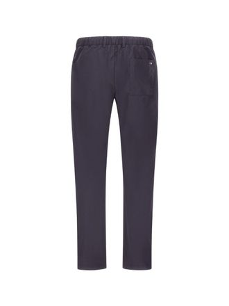 Herno Mens Trousers Blue Cotton