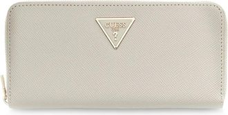 Guess Femme, Accessoires, Gris, Taille: ONE Size Laurel II Large Zip-Around Wallet