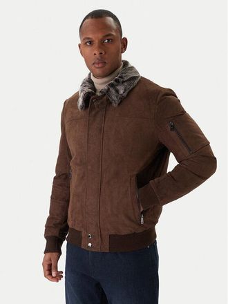 Milestone Lederjacke Ms Nathan 531630 21250 Braun Regular Fit