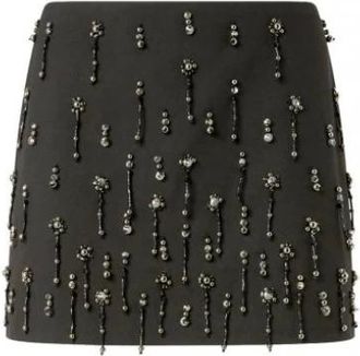 Pinko Pinko, Femme, Jupes, Noir, Taille: 38 FR Mini-jupe Memory