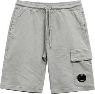 C.P. Company C.p. Company, Homme, Shorts, Gris, Taille: M Bermuda Cargo Light Fleece