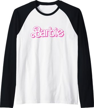 BARBIE Logo, hellwei&szlig; Raglan