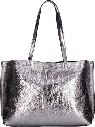 Gianni Chiarini Femme, Sacs, Gris, Taille: ONE Size Sac fourre-tout en cuir