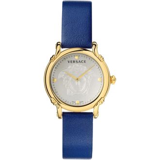 Versace Safety-Pin Design Watch - - Accessories - Damen - Blau - ONE SIZE