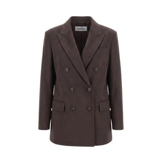 Max Mara Olimpia Blazer - - Jackets - Damen - Braun - 2XS
