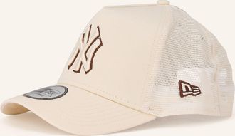 New Era New Era Cap Outline Trucker weiss