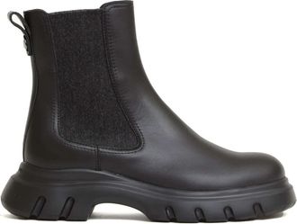 Voile Blanche Voile Blanche Stiefel - Twilly Boots With Elastic Panels - Gr. 36 (EU) - in Schwarz - für Damen