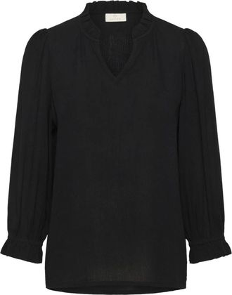 Kaffe Femme, Blouses et Chemises, Noir, Taille: 40 FR KAliv Amber Blouse