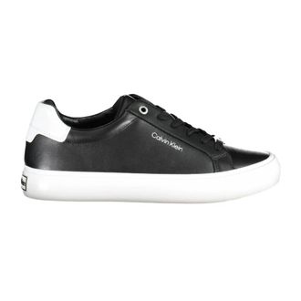 Calvin Klein Nylon Sneaker mit kontrastierenden Details und Logo-Print - - Shoes - Damen - Schwarzk - 40 EU