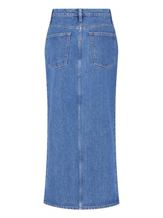 Jil Sander Womens Skirts Blue Cotton