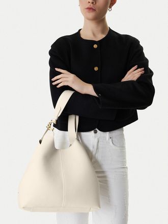 Coccinelle Handtasche Coccinelle SHA Coccinelle C-Easy E1 SHA 11 02 01 &Eacute;cru