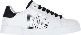 Dolce & Gabbana Low-Top Sneaker - Portofino Sneakers - White - Gr. 39 (EU) - in Weiß - für Damen