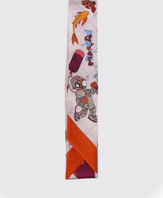 Gucci Foulard GUCCI Femme couleur Poussi&egrave;re