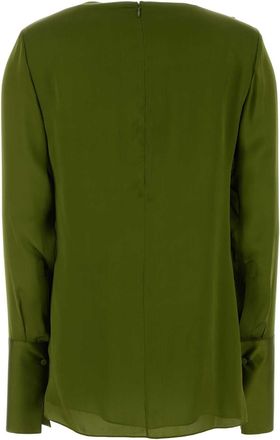 Tom Ford Limegreen Exterior: Silk Lining: Camicie Shirt