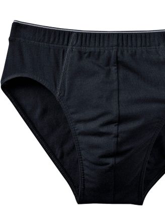Schiesser Slip SCHIESSER, Herren, Gr. 10, 1 Stk., schwarz, 95% Baumwolle, 5% Elasthan, Unterhosen Slip, Topseller