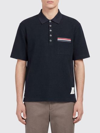 Thom Browne Polo THOM BROWNE Homme couleur Bleu Marine