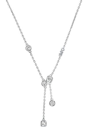 Michael Kors Womens Semi precious with spring ring closure drop necklace