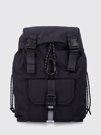 A.P.C. A. P.C. Sac &agrave; dos Trek en nylon avec bretelles rembourr&eacute;es et fermeture &agrave; rabat