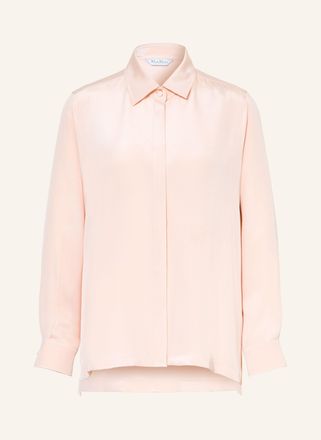 Max Mara Hemdbluse Geranio Aus Seide rosa