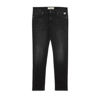 Roy Rogers Schwarze Slim Fit Denim Jeans Aw24 - - Jeans - Herren - Schwarzk - W35