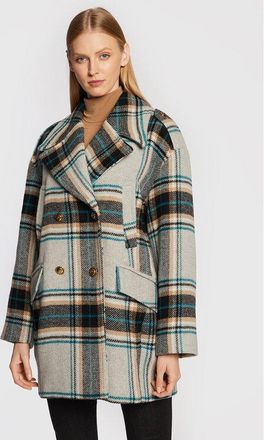 Pinko Pinko Wollmantel Cassandra 1G18CK 7638 Bunt Regular Fit