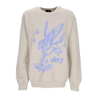 Obey Vintage Sand Crewneck Sweatshirt Damen - - Sweatshirts & Hoodies - Herren - Beige - S
