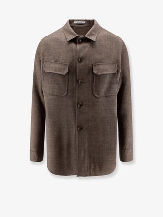 Tagliatore Calvin virgin wool shirt/jacket - TAGLIATORE - gender_Man