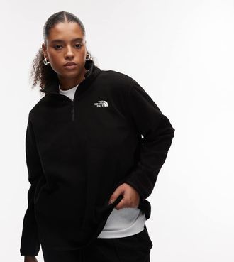 The North Face Plus - Glacier - Polaire à col zippé - Noir