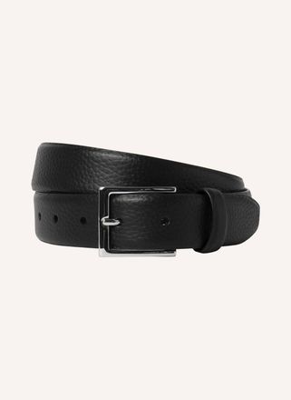 Hackett G&uuml;rtel 32mm Pebble Belt schwarz