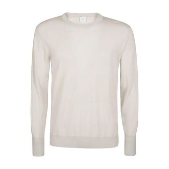 Eleventy Merino-Woll-Pullover mit Rundhalsausschnitt - - Knitwear - Herren - Beige - 2XL