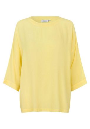 Masai T-Shirt MaBecca weicher, gewebter Viskose, einfaches Design