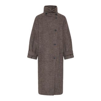Ichi Ichi, Damen, M&auml;ntel, Braun, 2XLGr&ouml;&szlig;e
