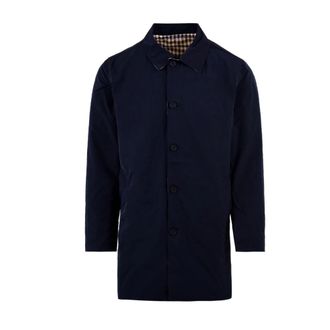Aquascutum Iconic Reversible Trench Jacket - - Coats - Herren - Blau - M