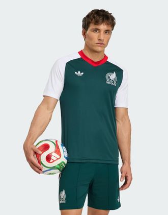 adidas adidas Performance - Mexico 26 - Maillot d&eacute;chauffement - Blanc/vert