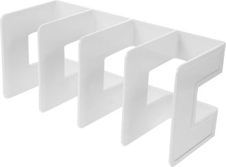 BESTONZON jojofuny Multifunktionaler Desktop ablagekorb mit Fächern Stabiler Dokumenten Bücherhalter für Büro und Studium Vertikales Aufbewahrungsregal zur Plat