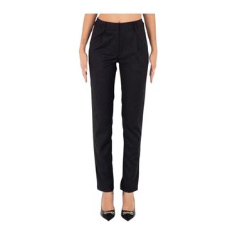Silvian Heach Slim Fit Hose - - Trousers - Damen - Schwarzk - 2XS