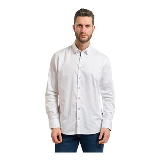 Bugatti Homme, Chemises, Blanc, Taille: 4XL Shirt