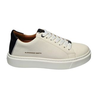 Alexander Smith Homme, Chaussures, Blanc, Taille: 43 EU sneaker Pelle