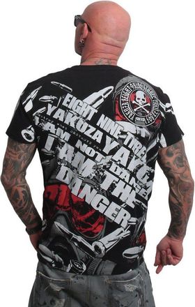 Yakuza T-Shirt Danger Allover