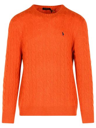 Polo Ralph Lauren laine orange et pull en cachemire