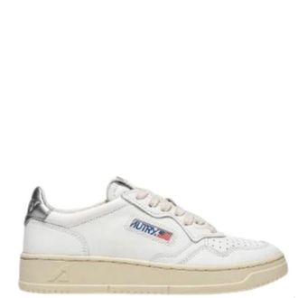 Autry Femme, Chaussures, Blanc, Taille: 37 EU Medalist Low Baskets