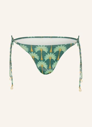 Watercult Watercult Triangel-Bikini-Hose Tropical Muse Mit Glitzergarn gruen