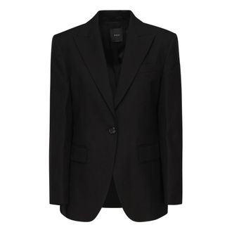 Pinko Wollmischjacken f&uuml;r dich - - Jackets - Damen - Schwarzk - L
