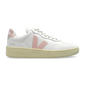 Veja Sportschuhe V-90 O.t. Leder - - Shoes - Damen - Wei&szlig; - 37 EU